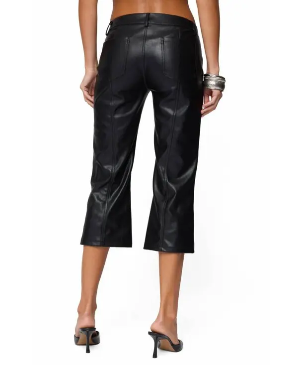 EDIKTED Lexy Flared Capri Pants