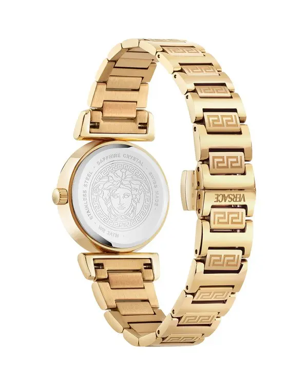 Versace Mini Vanity Bracelet Watch, 27mm - Gold