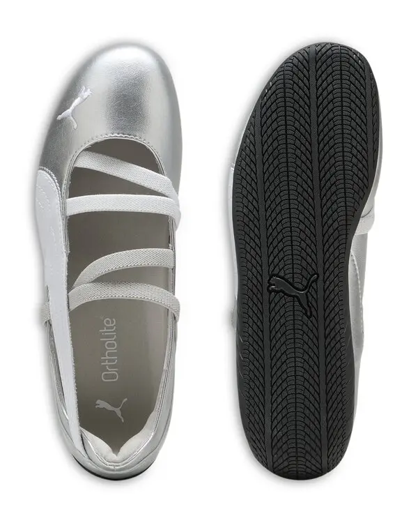PUMA Speedcat Metallic Ballet Flats