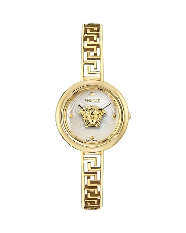 Versace Medusa Eclipse Watch, 28mm - Gold