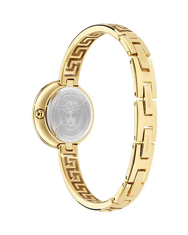 Versace Medusa Eclipse Watch, 28mm - Gold