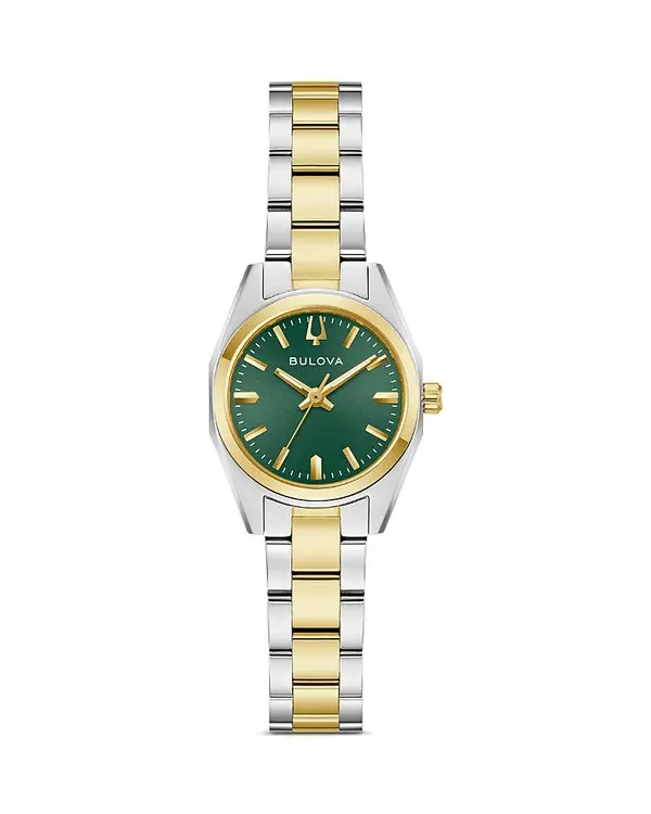 Bulova Surveyor Watch, 22.7mm - Two-tone