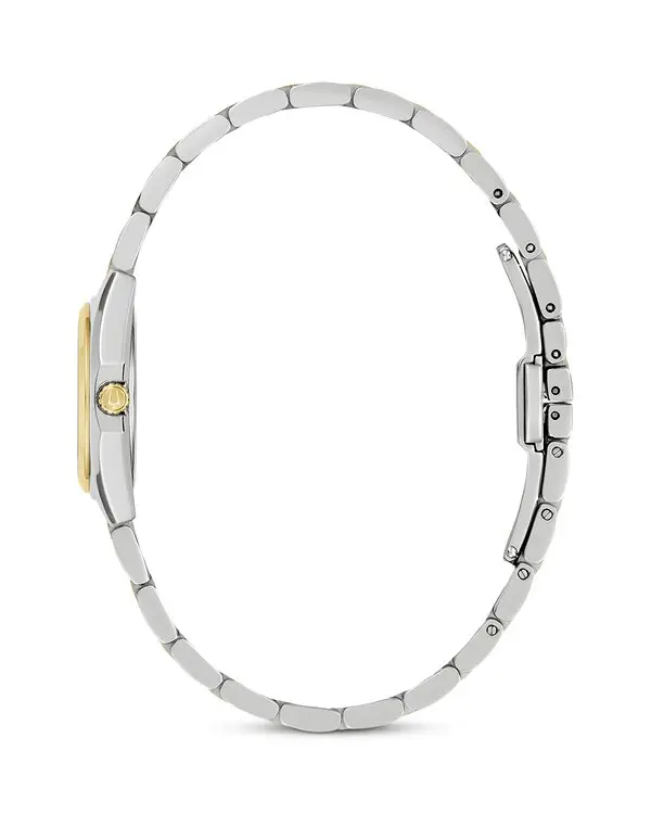 Bulova Surveyor Watch, 22.7mm - Two-tone