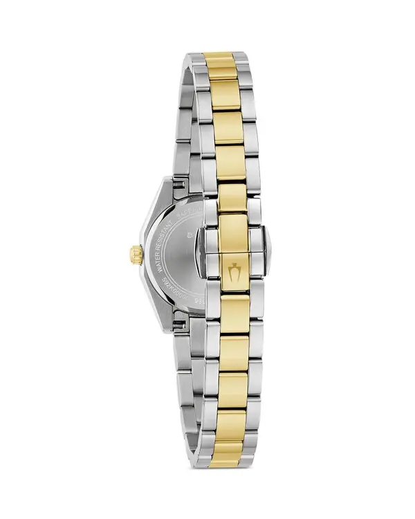 Bulova Surveyor Watch, 22.7mm - Two-tone