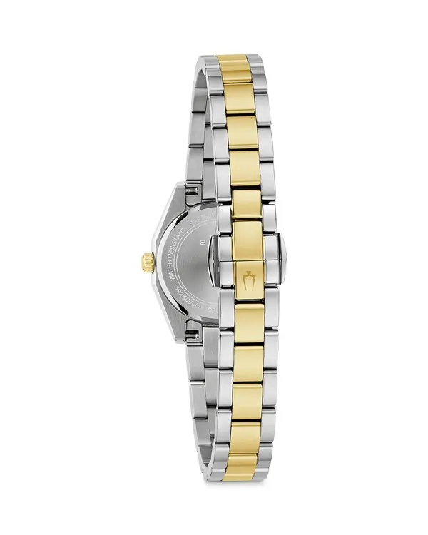 Bulova Surveyor Watch, 22.7mm - Two-tone