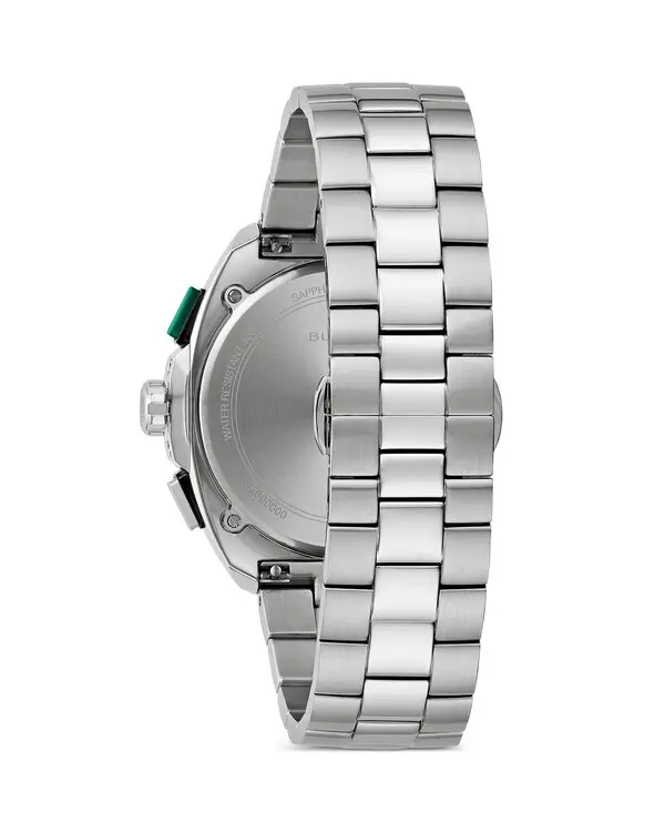 Bulova Performance Racer Chronograph - Silver/white