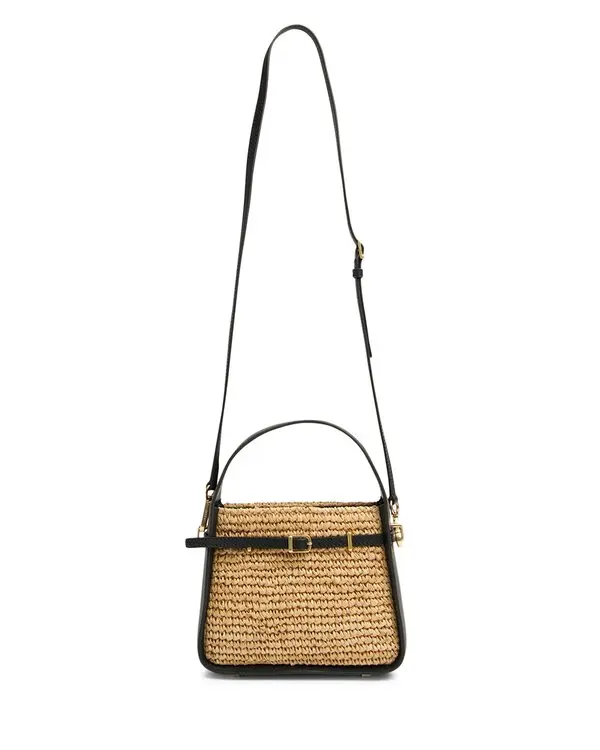 Simkhai Cleo Raffia Shoulder Bag