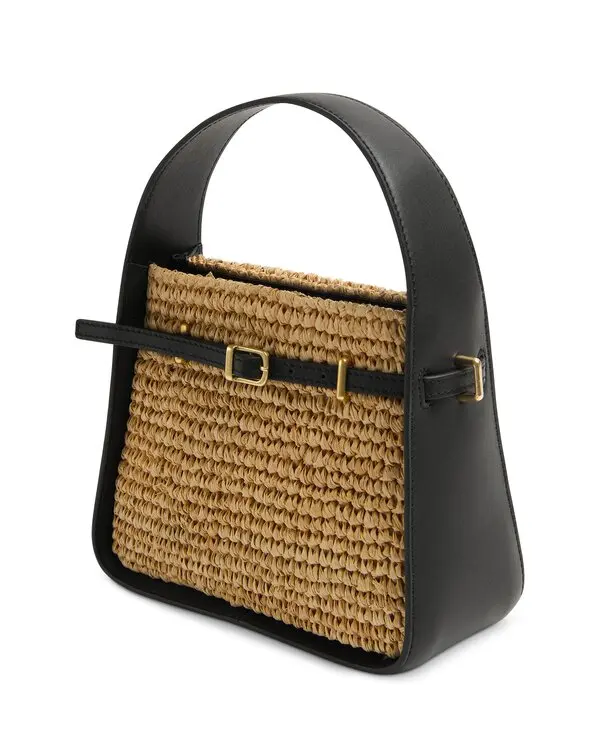 Simkhai Cleo Raffia Shoulder Bag