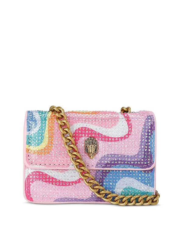 Kurt Geiger Kensington Micro Rhinestone Shoulder Bag - Open Miscelaneous