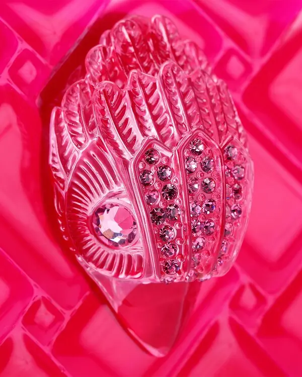 Kurt Geiger Kensington Jelly Medium Shoulder Bag - Bright Pink