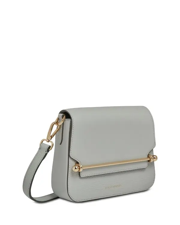 Strathberry Ace Mini Leather Crossbody Bag