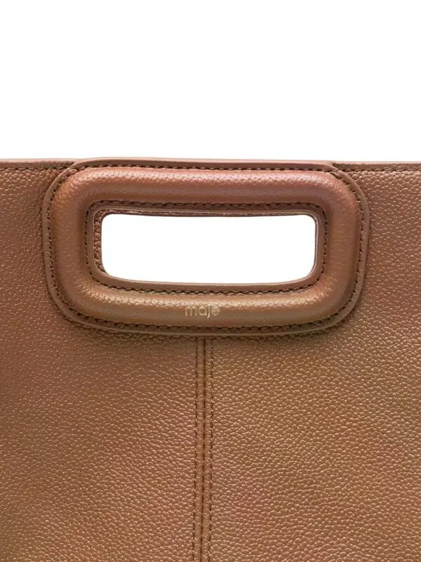 Maje Fringe Trim Tote Bag - Brown