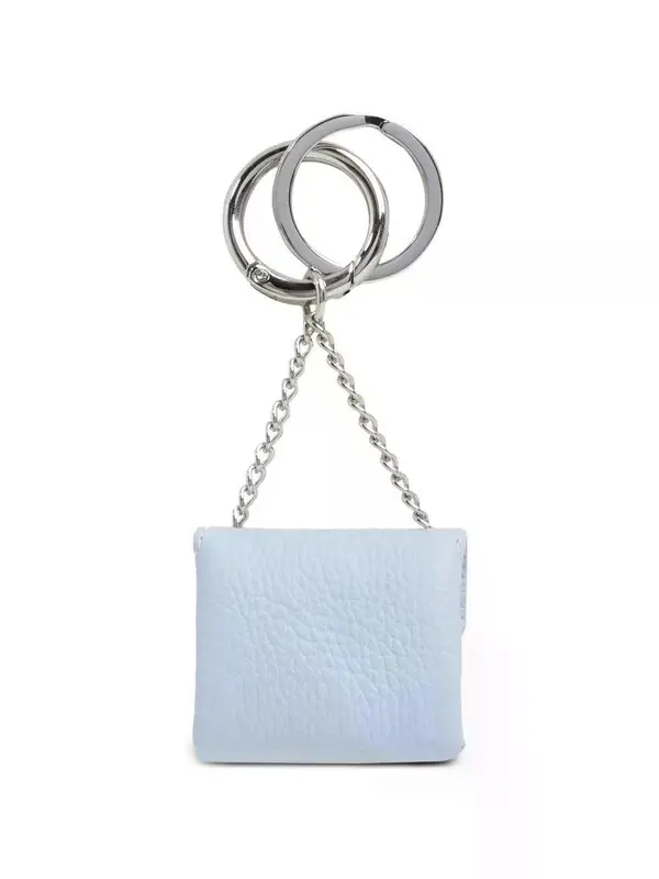 LANCEL Ninon Chain Keyring - Blue