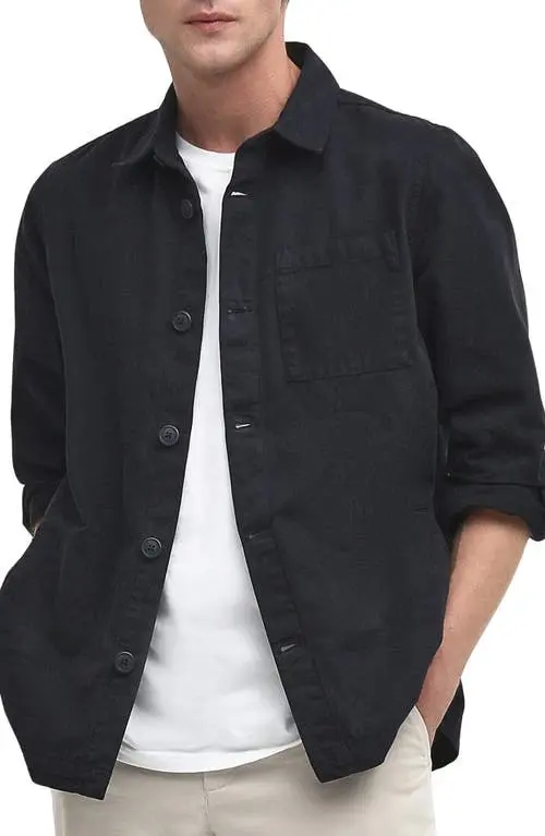 Barbour Washed Cotton Twill Overshirt