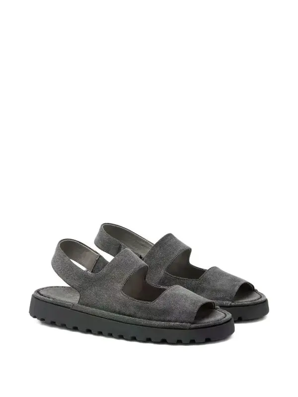 Marsèll Platform Slingback Sandals - Grey