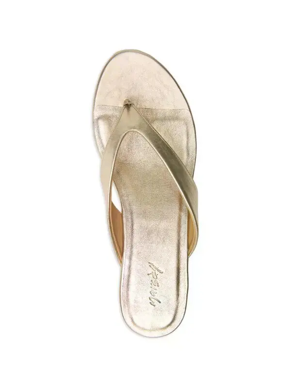 Marsèll Orma Metallic Heeled Sandals - Gold