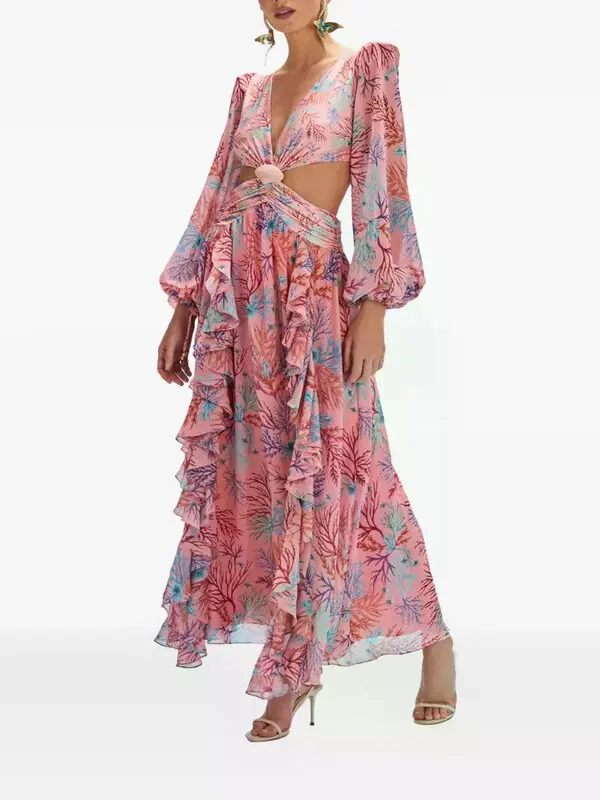 PatBO Printed Beach Dress