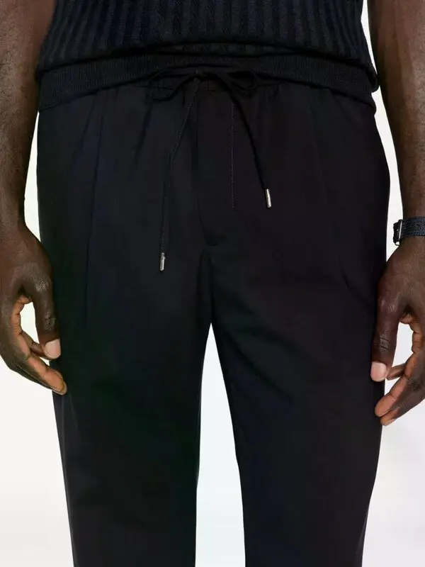 BRIGLIA 1949 Wimbledons Drawstring Trousers - Blue