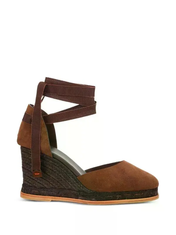 CastaÑer Camila Ankle-tie Pumps - Brown