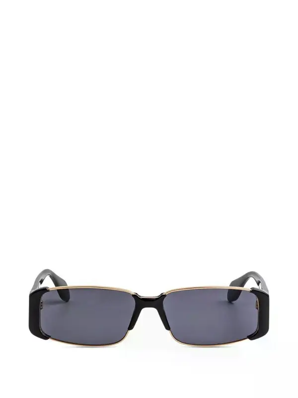 GIGI STUDIOS Viana Rectangle Frame Sunglasses - Black