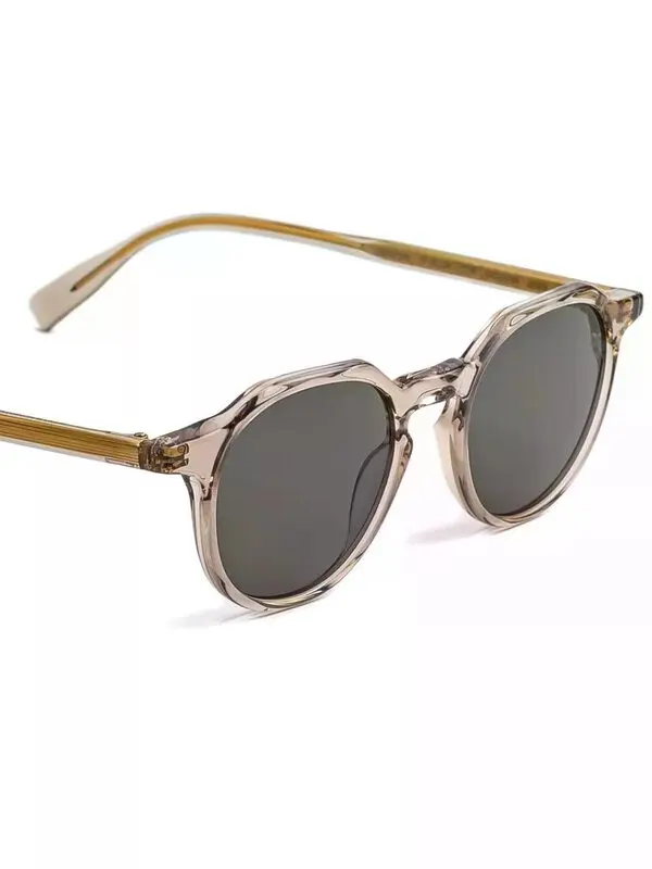 GIGI STUDIOS Nora Round Frame Sunglasses - Neutrals