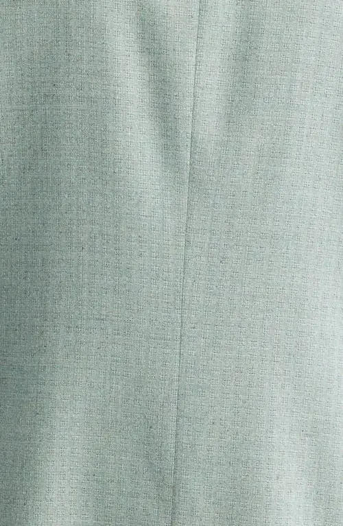 Canali Trim Fit Check Textured Silk & Wool Sport Coat - Light Green
