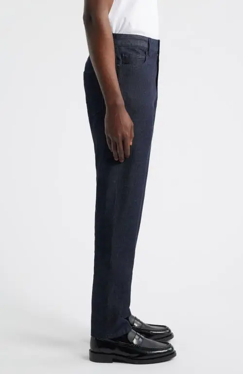 Canali Comfort Straight Leg Jeans - Navy