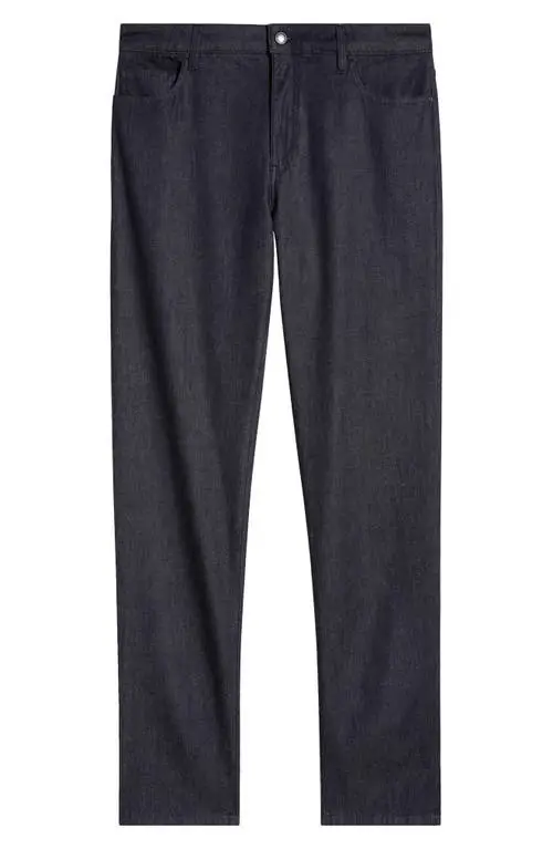 Canali Comfort Straight Leg Jeans - Navy