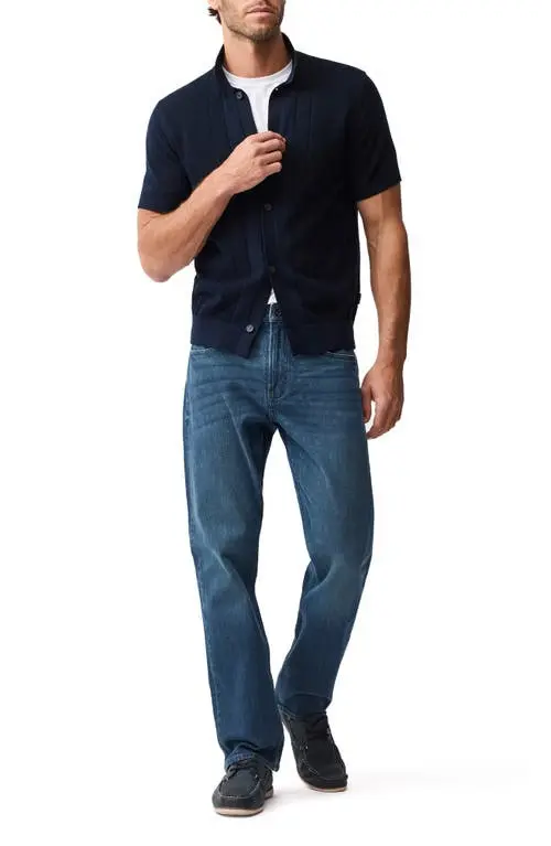 Rodd & Gunn Cobb River Knit Button-up Shirt - Midnight
