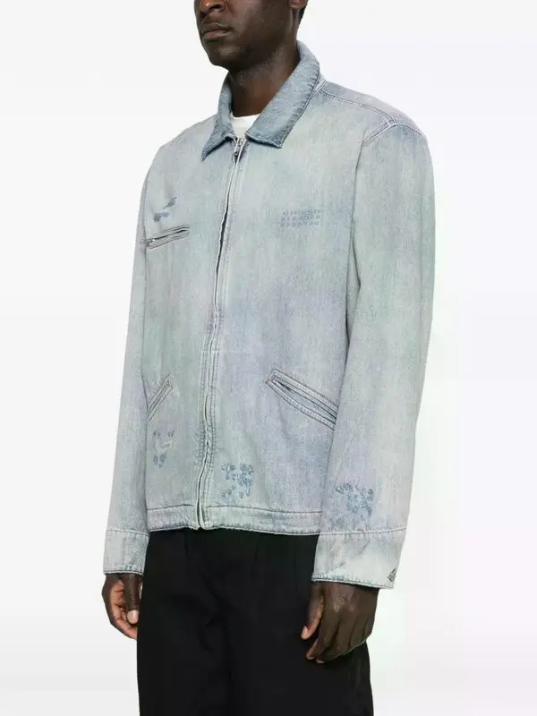 MAISON MARGIELA Numbers-motif Denim Jacket