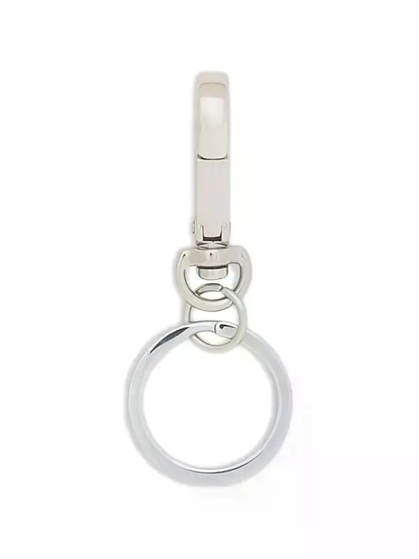 Marni Engraved Keyring - Silver