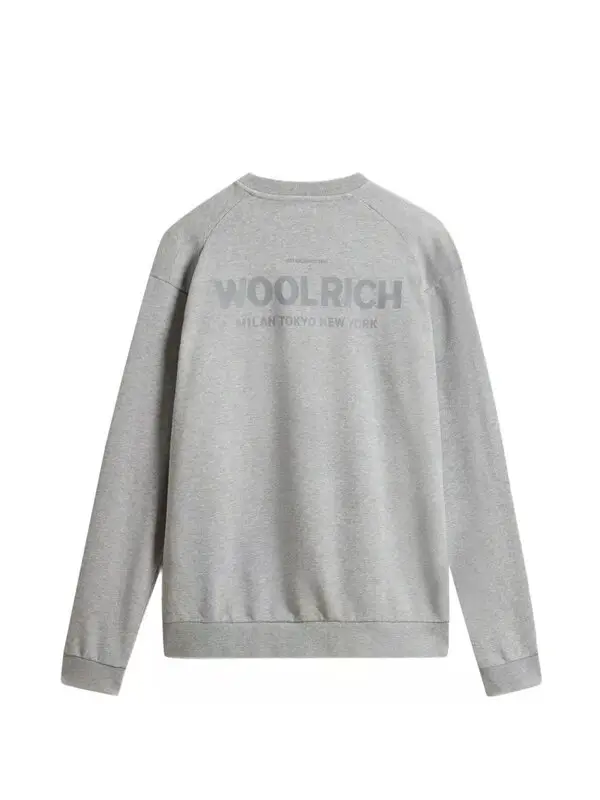 Woolrich Macro Logo Sweatshirt - Grey