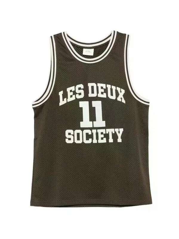 LES DEUX Silas Collegiate Sleeveless Vest