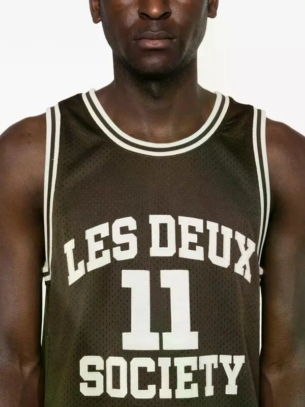 LES DEUX Silas Collegiate Sleeveless Vest