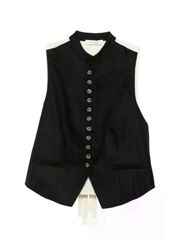 JCSOPHIE Linnea Collarless Top