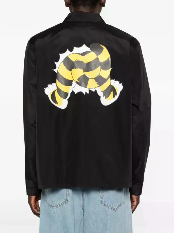 Kenzo Buttoned Shirt Jacket
