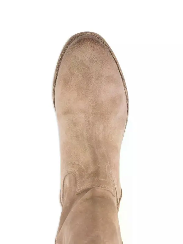 CURIOSITÈ Leather Cowboy Boots