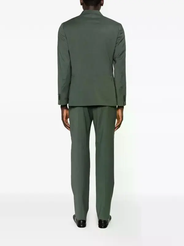MANUEL RITZ Double-breasted Blazer - Green