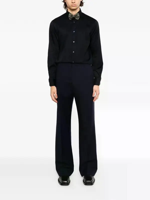 Emporio Armani Logo-embroidered Shirt