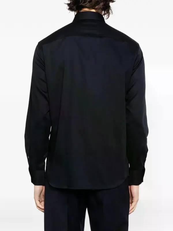 Emporio Armani Logo-embroidered Shirt