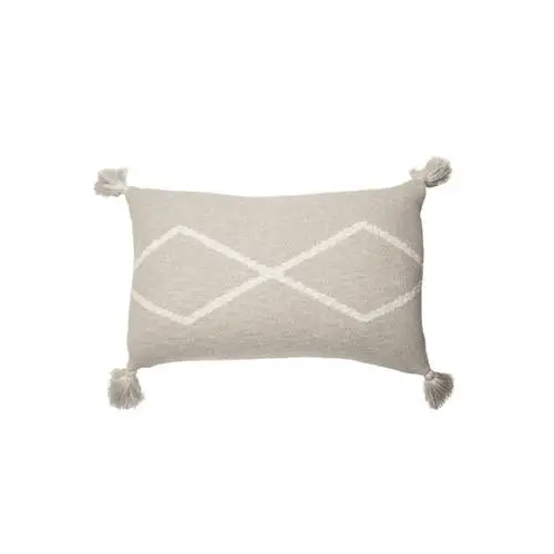LORENA CANALS Knitted Cushion Oasis Soft Linen - Linen/ Natural