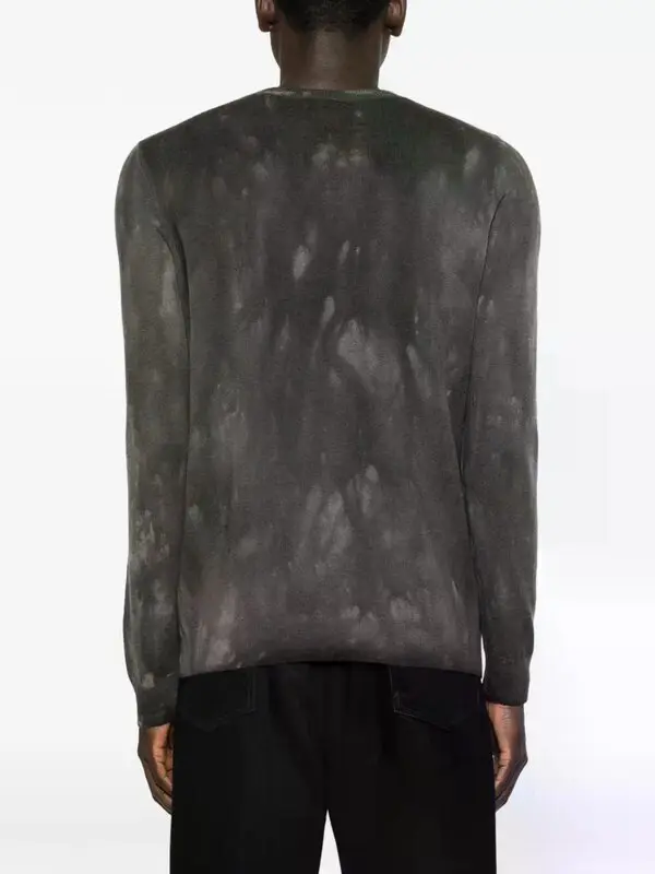 Avant Toi Tie-dye Sweater - Grey