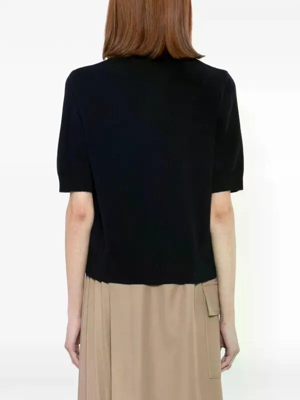N.peal Cashmere Short-sleeves Cardigan