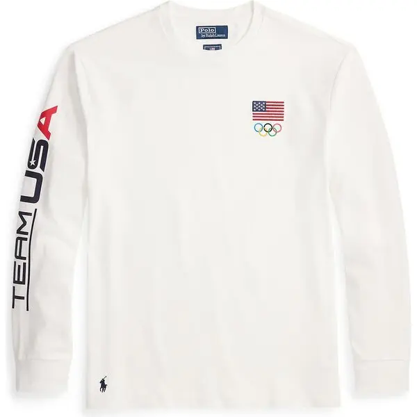 Polo Ralph Lauren Team Usa Graphic T-shirt - White