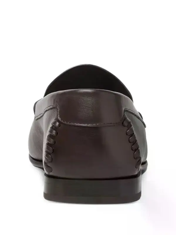 Fendi Leather Loafers