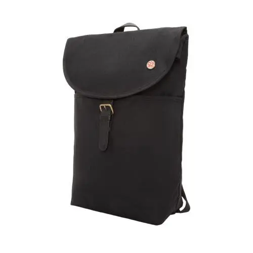 TOKEN Waxed Nylon Bergen Backpack - Black