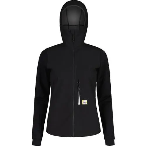 MALOJA Sennesm Nordic Hybrid Softshell Jacket - Deep Black