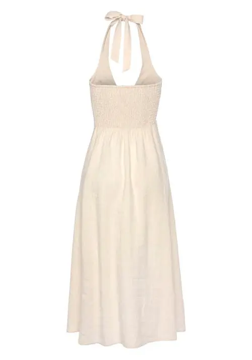 LASCANA Flowy Halter Neck Dress