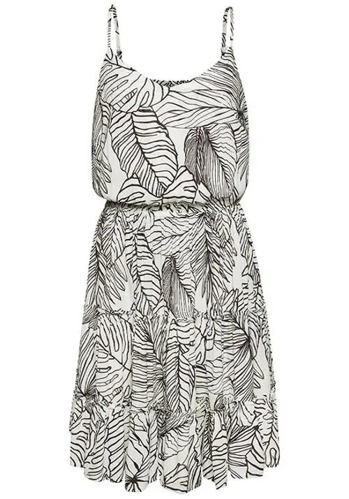 LASCANA Print Tiered Dress