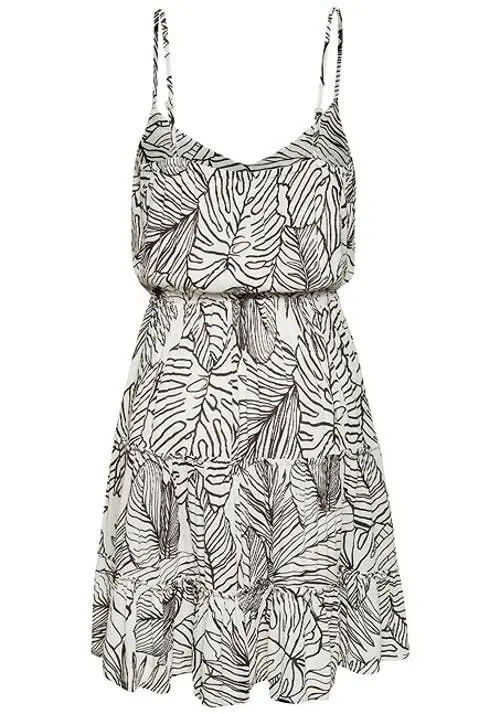 LASCANA Print Tiered Dress